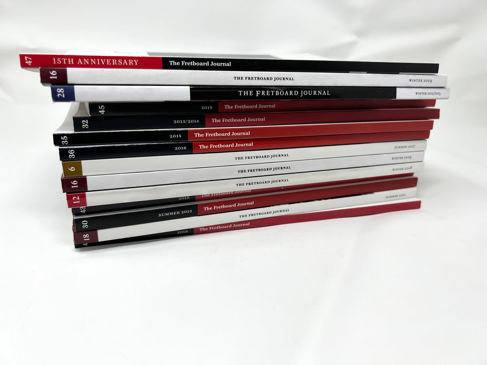 Fretboard Journal Subscriptions / Renewals – The Fretboard Journal